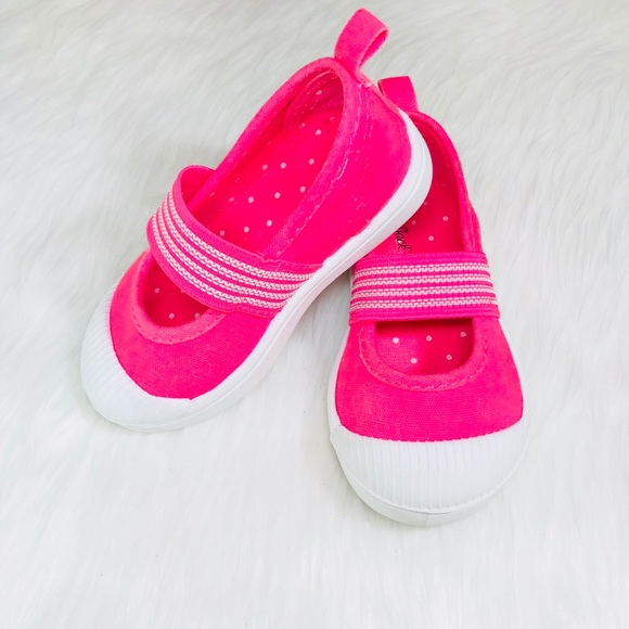 Cat & Jack | Shoes | Baby Neon Pink Skimmer | Poshmark